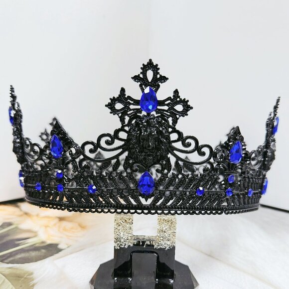 Handmade | Accessories | Dark Lord Headpiece Monarch Crown Renaissance ...